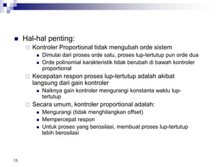 Kontroler proporsional | PPT