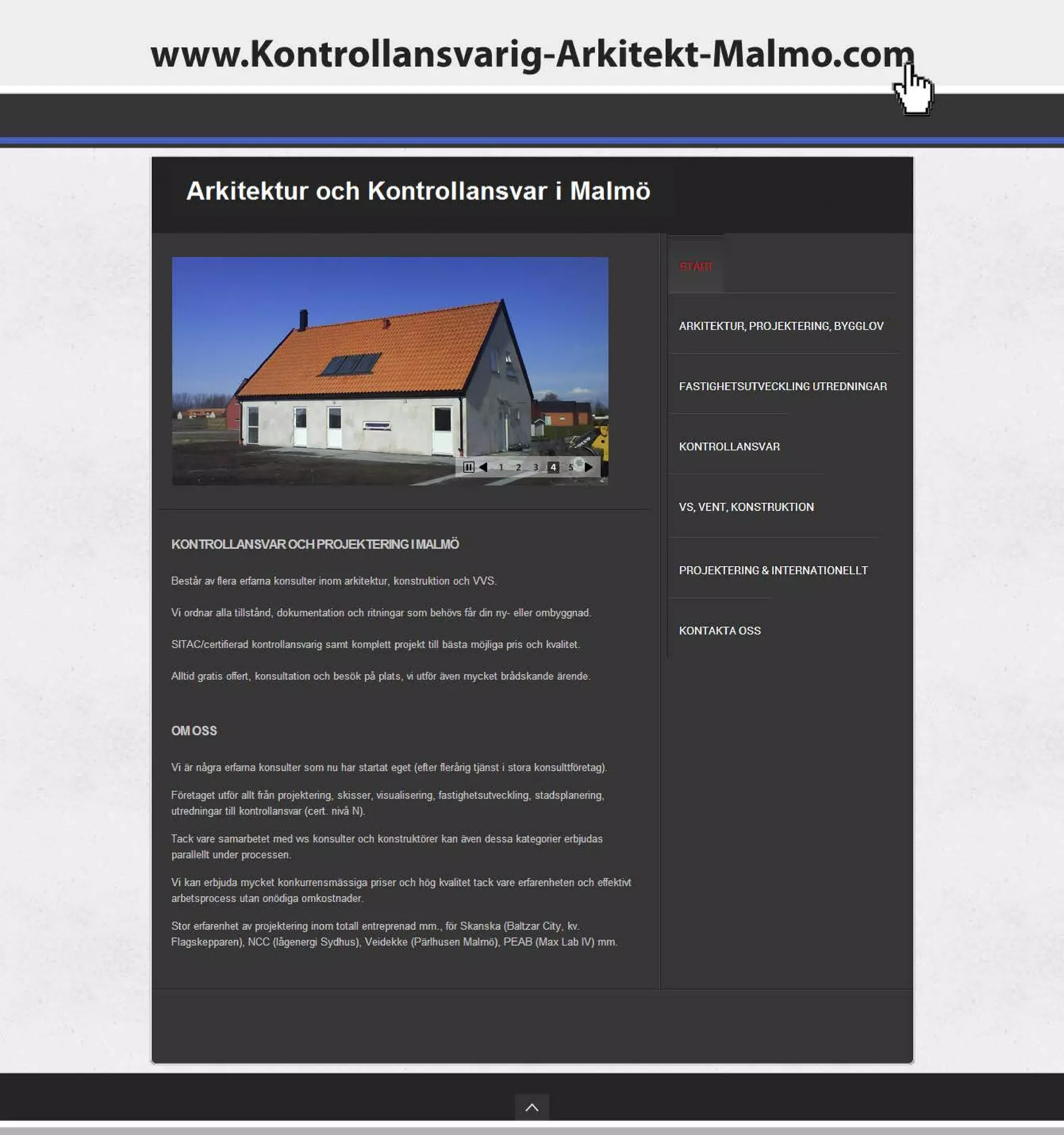 Kontrollansvarig arkitekt malmo projekt | PDF