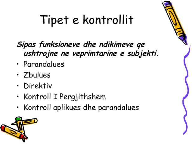 Kontrolli dhe auditmi i brendshem | PPT