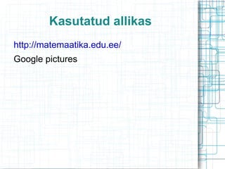 Matemaatika. Kontrolltööks kordamine. 5 kl. | ODP