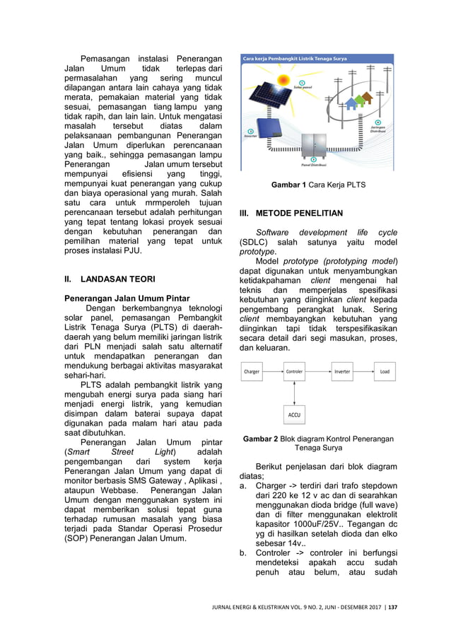 Kontrol penerangan pju | PDF