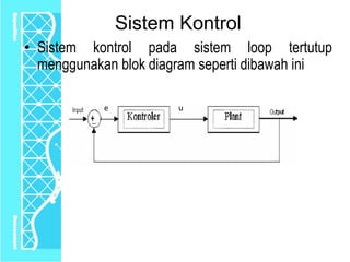 Kontrol pid dengan matlab | PPTX