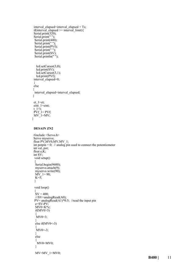 Kontrol posisi berdasarkan intensitas cahaya dengan sensor ldr ...