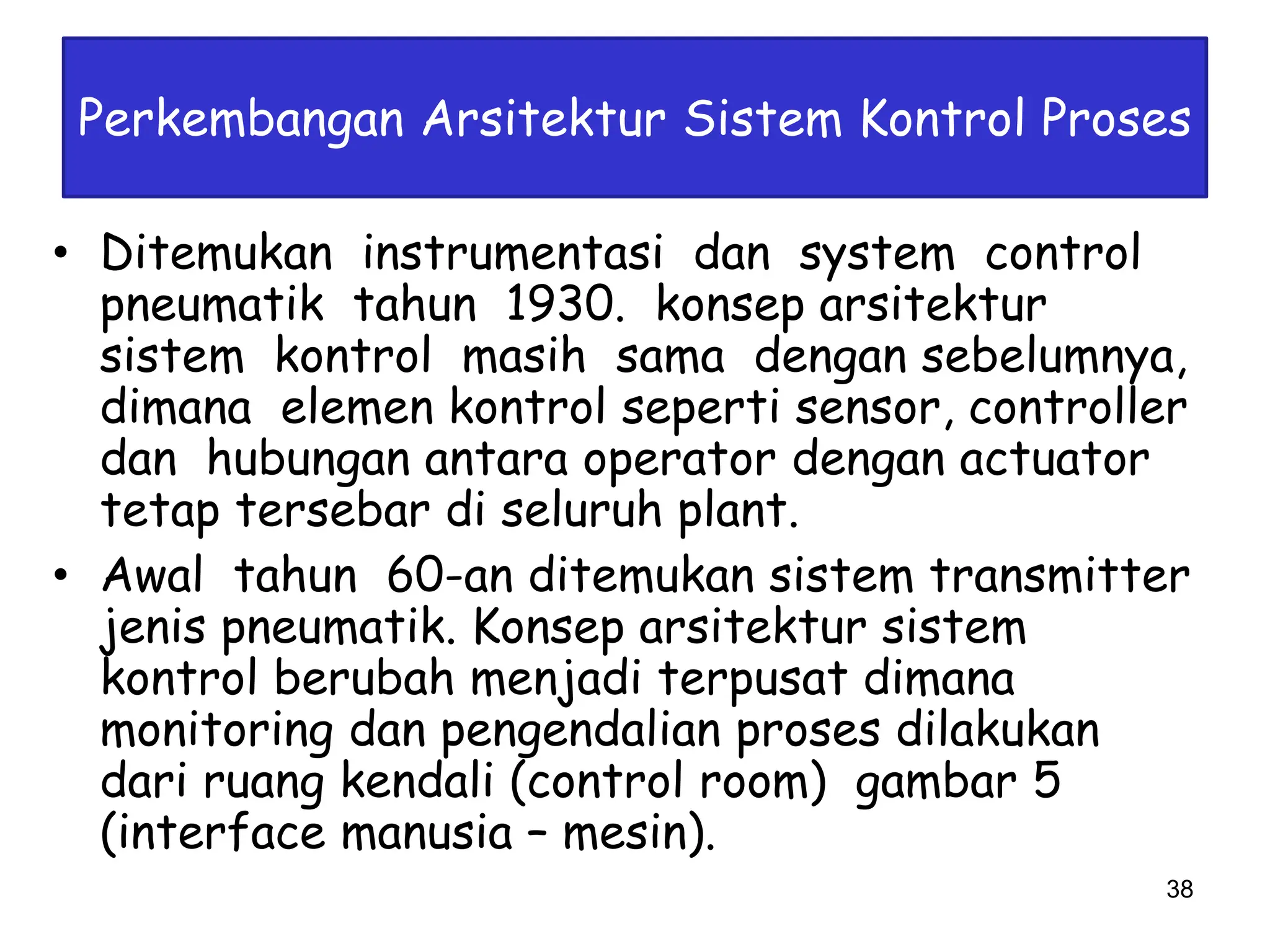 Kontrol Proccess Industri otomasi industri | PPT