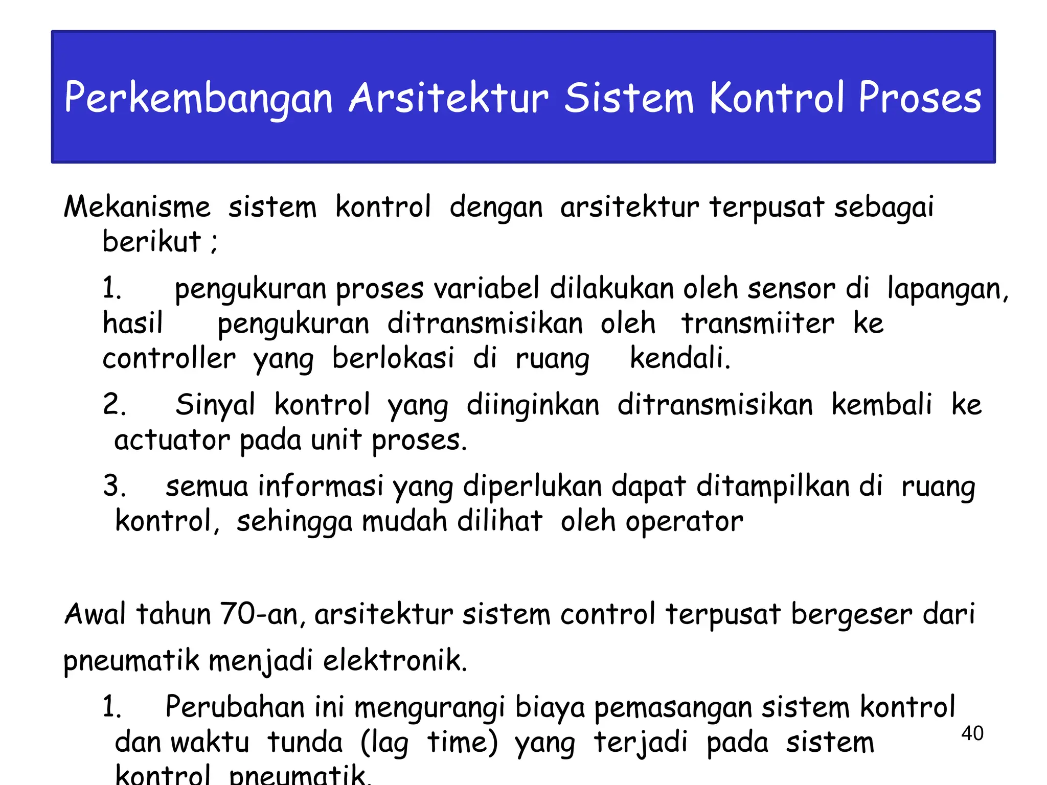 Kontrol Proccess Industri otomasi industri | PPT