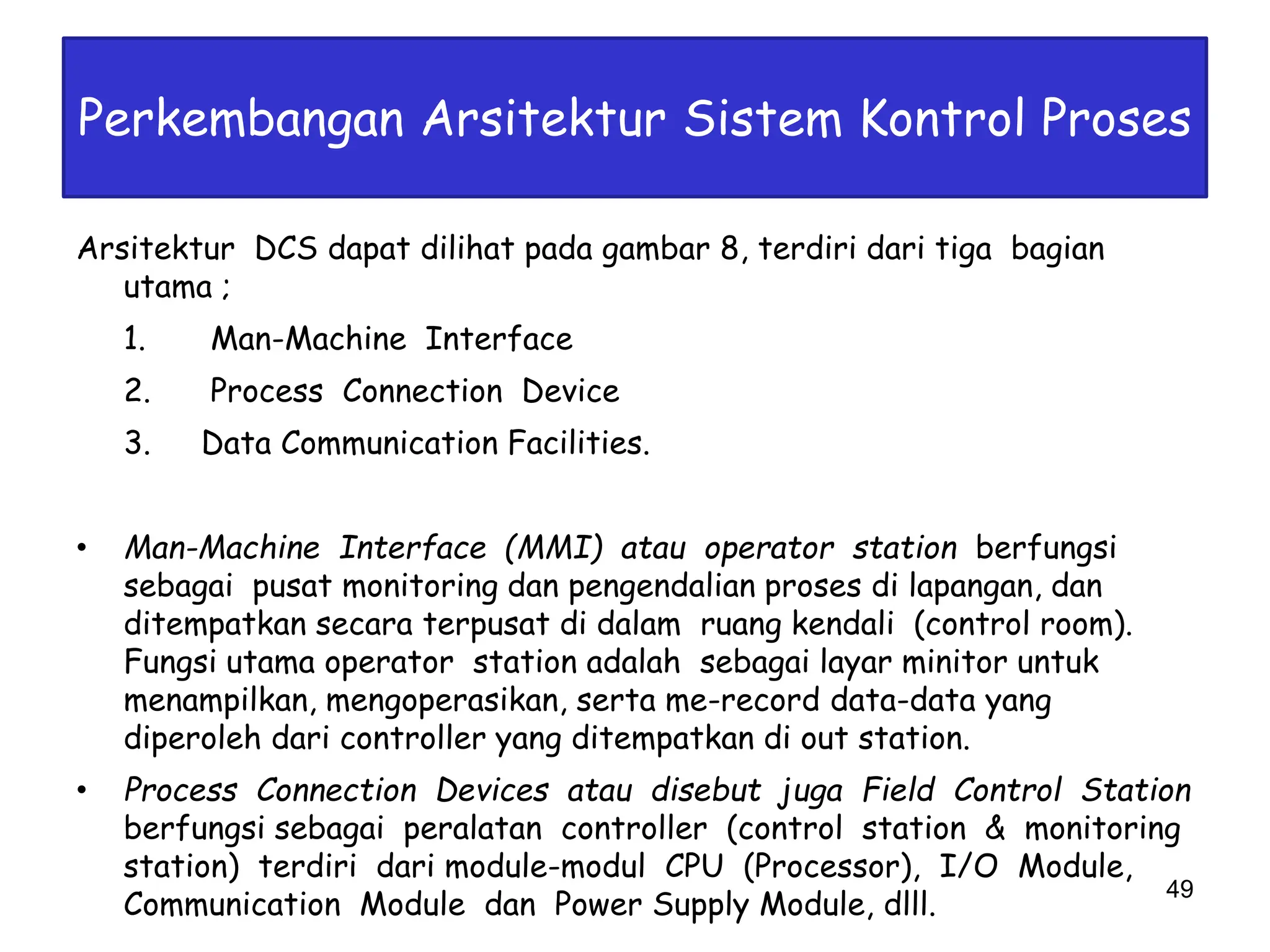 Kontrol Proccess Industri otomasi industri | PPT