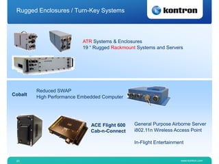 Kontron_Embedded Platforms and Solutions for MAG_Ankara | PDF