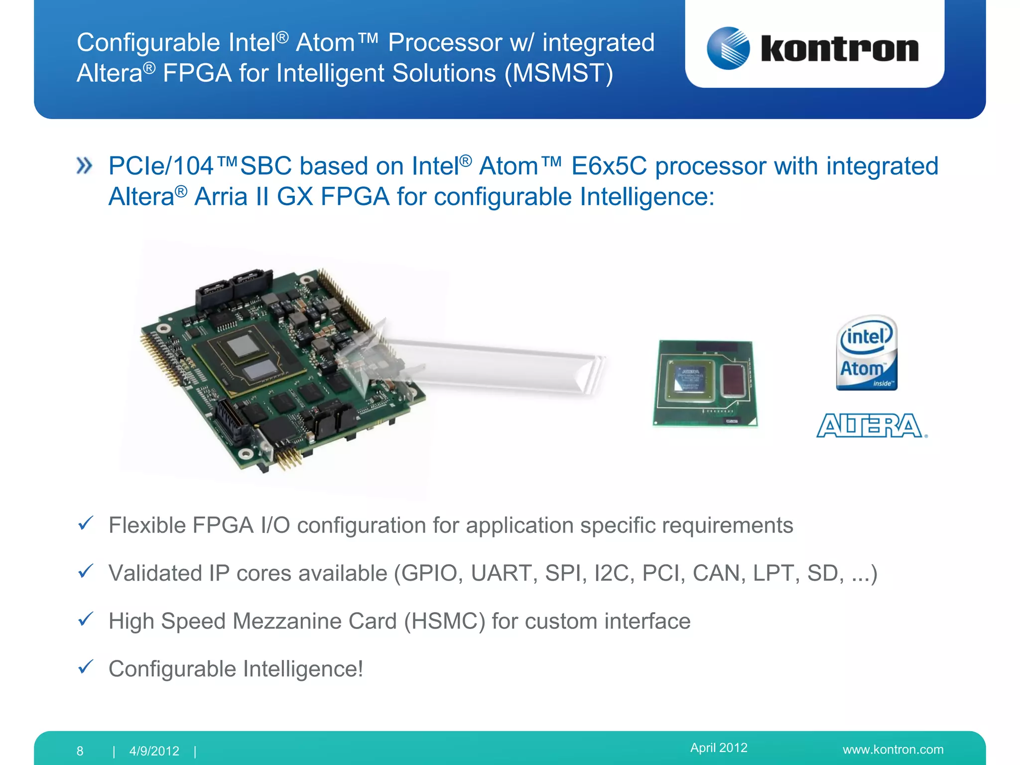Kontron_Intelligent Application Ready Platforms and Solutions for ...
