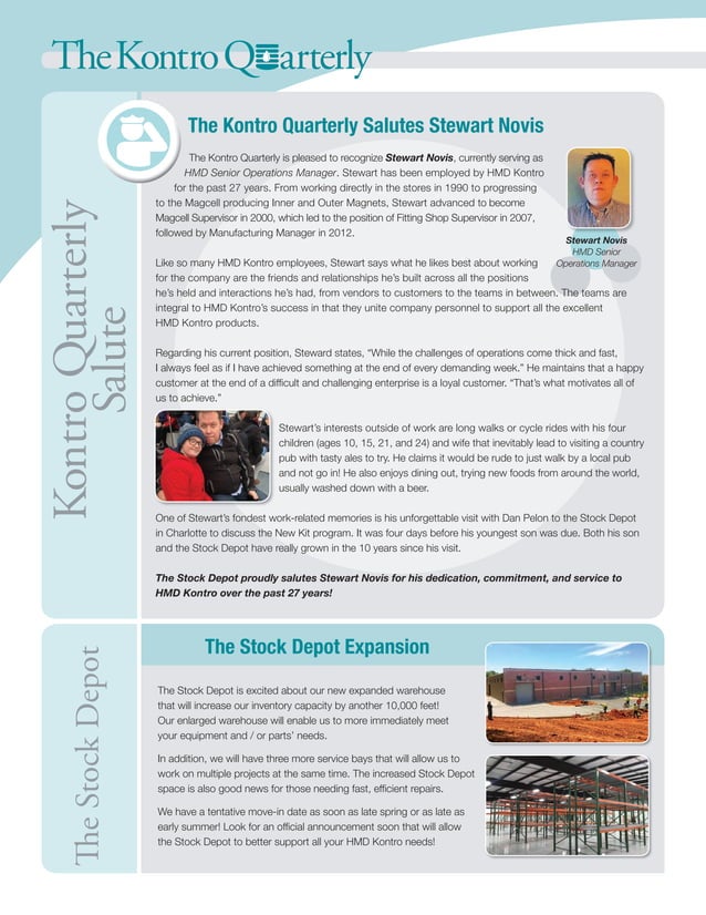 Kontro Quarterly 1st Qtr 2018 | PDF