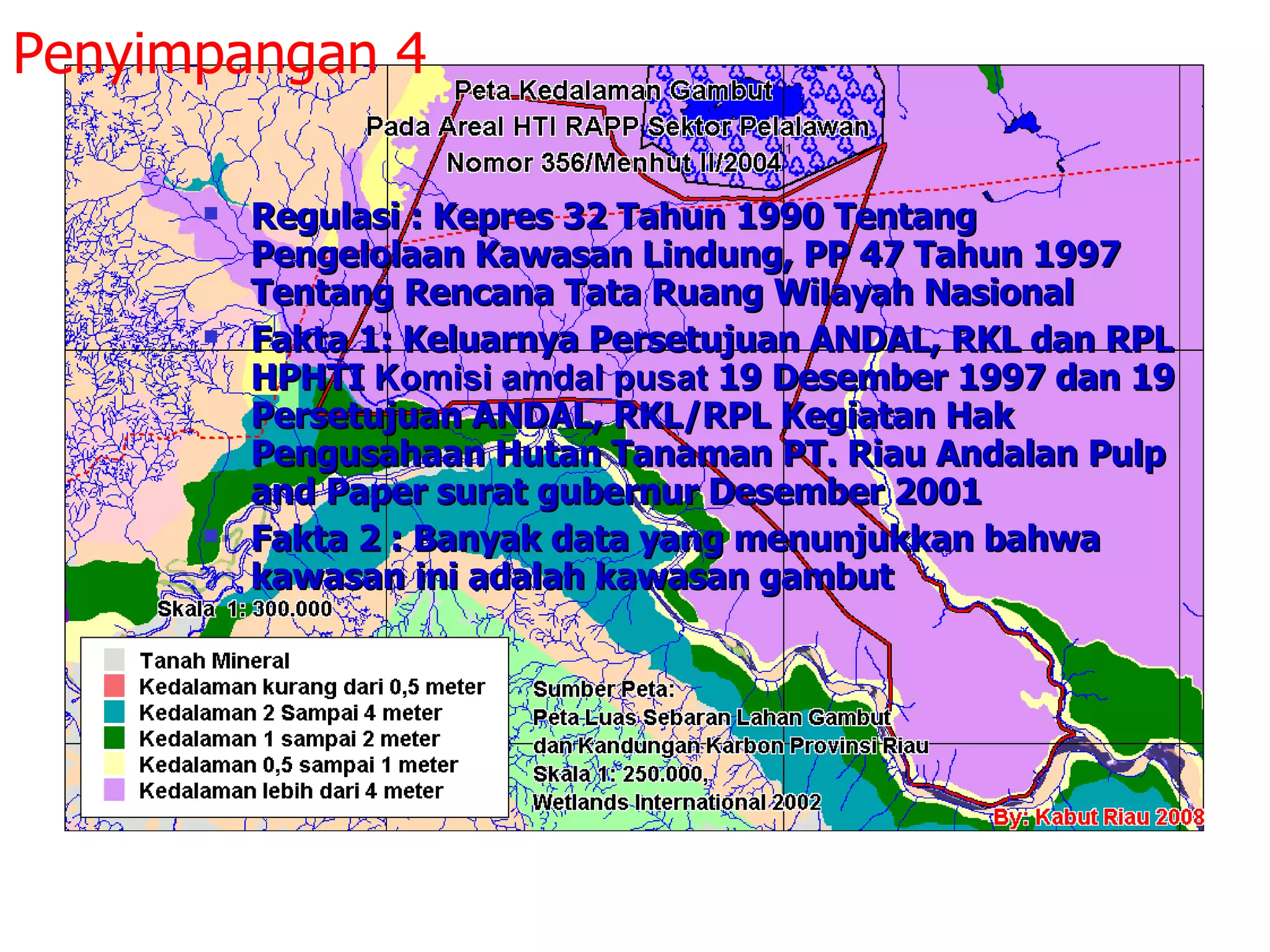 Kontroversi Perizinan Hti Di Provinsi Riau | PPT