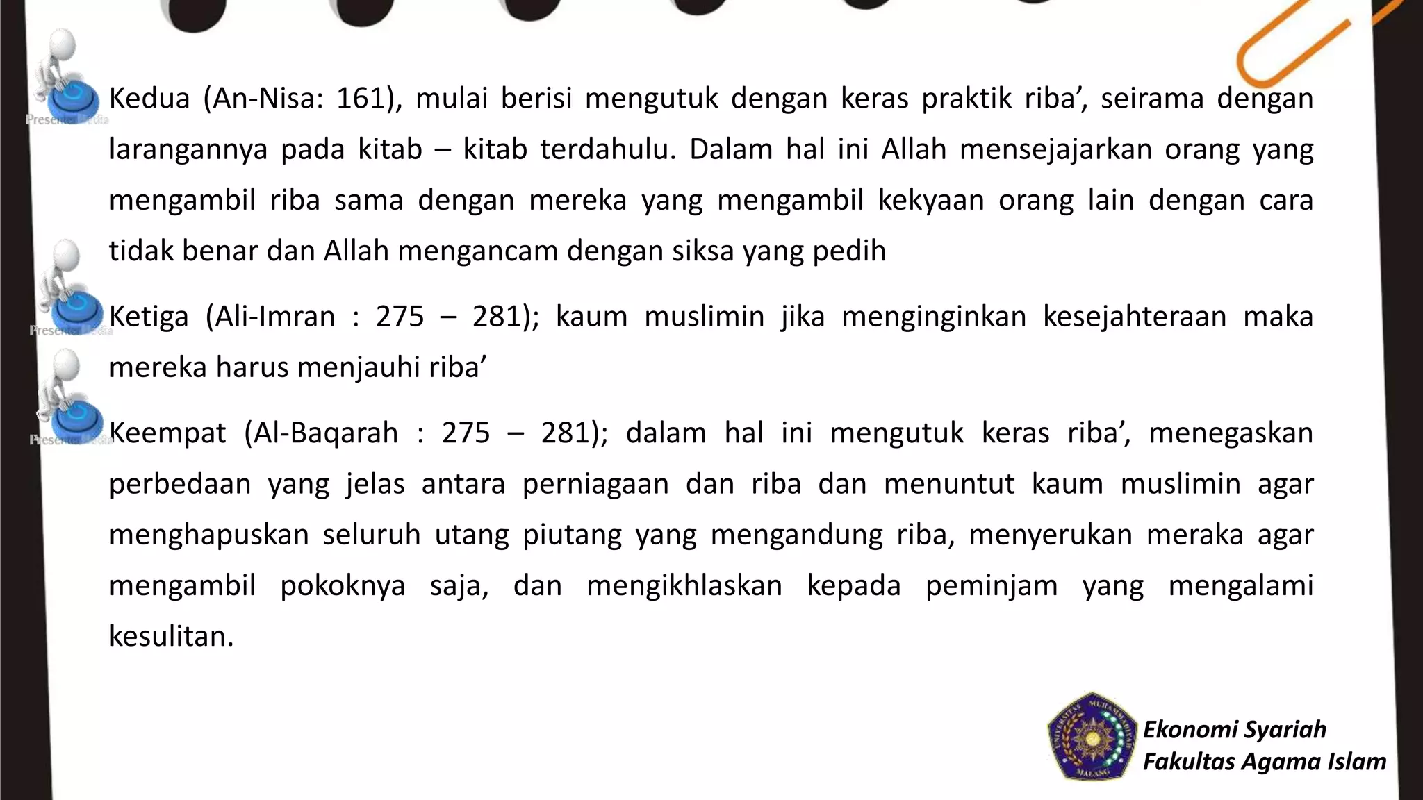 Kontroversi bunga dan riba (1) | PPTX