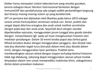 Kontroversi tentang diagnosis dan penatalaksanaan penyakit alergi anak ...