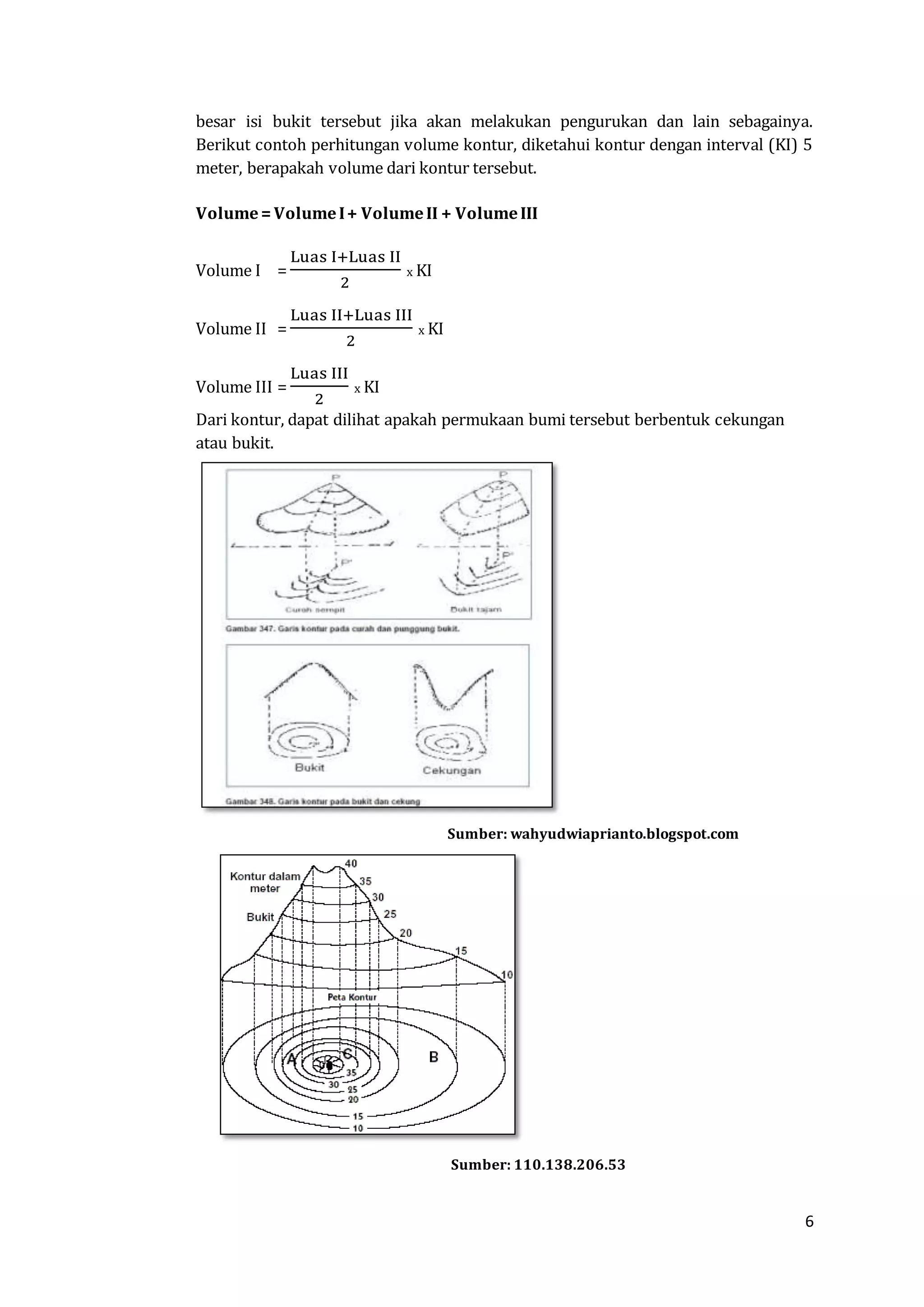 Laporan Interpret: Kontur + Tracking Jalan + Volume + Luas | DOCX
