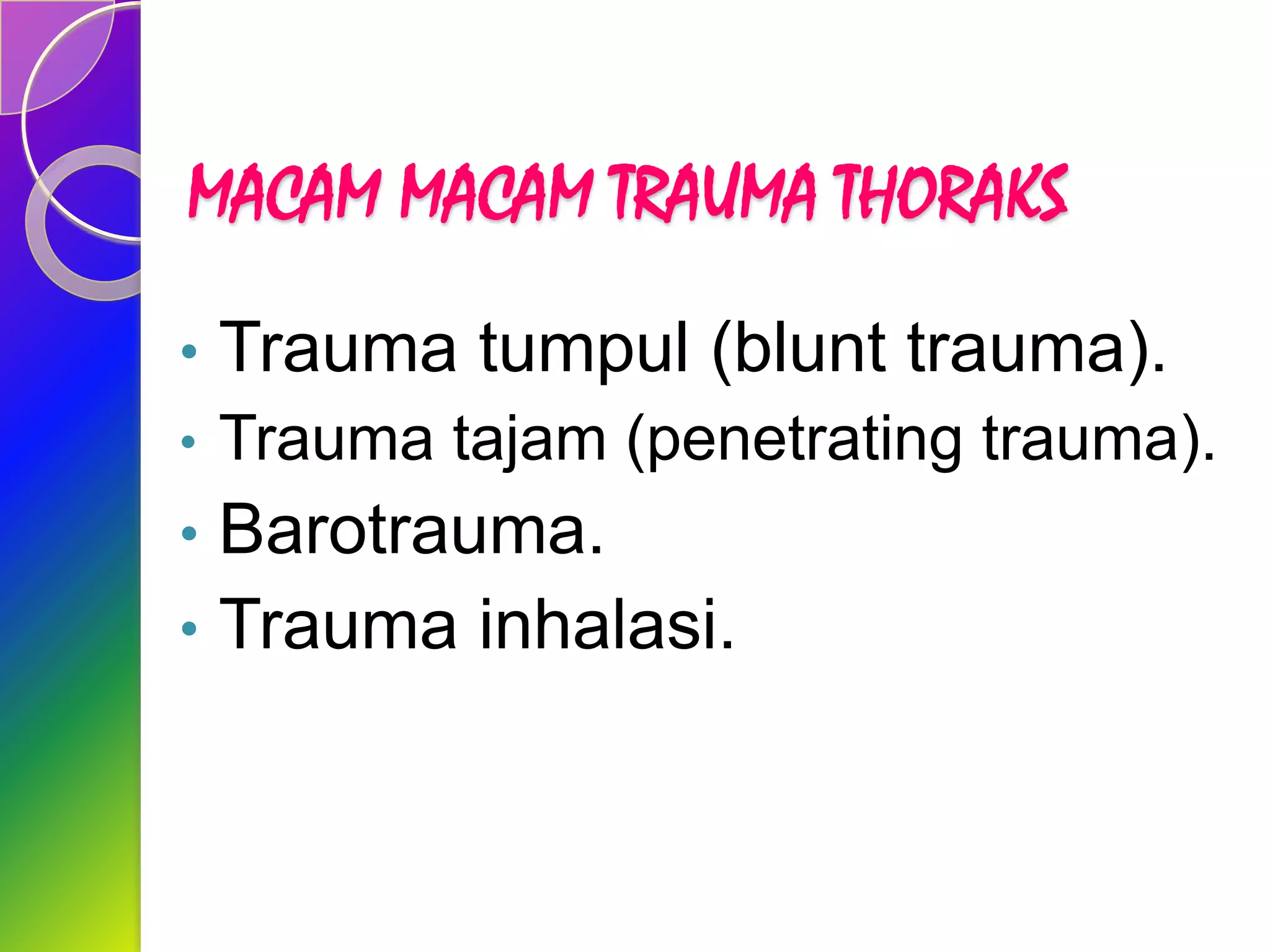 Kontusio paru | PPTX