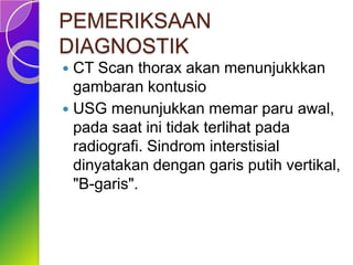 Kontusio paru | PPTX