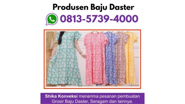 Call 0813-5739-4000, Konveksi Daster Viral Surabaya | PPT