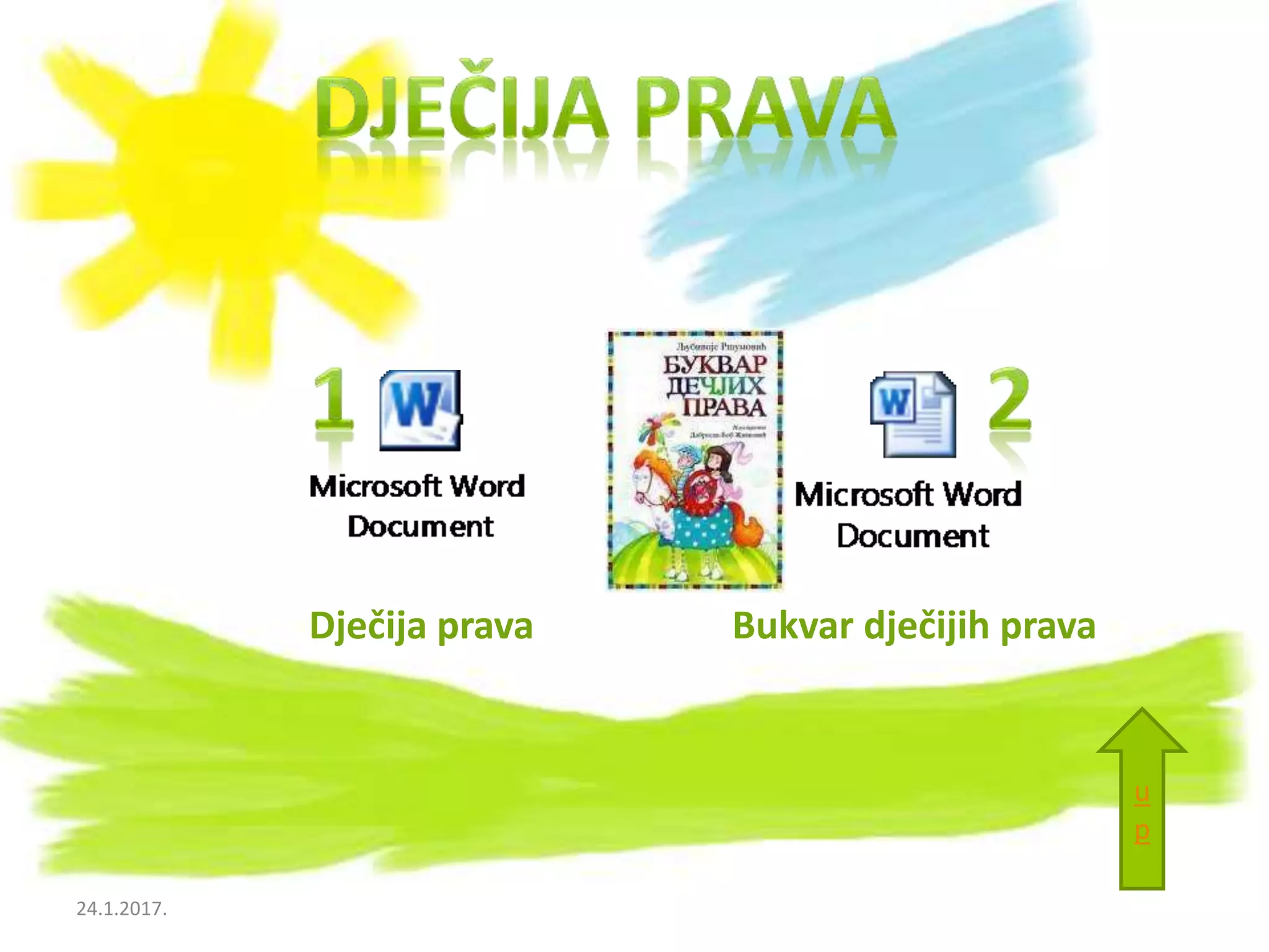Konvencija o pravima djeteta | PPTX