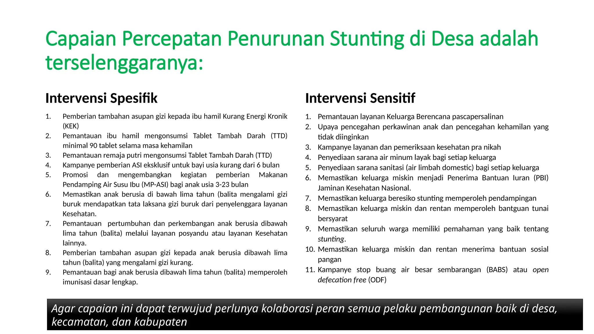 Konvergensi Stunting Di Desa dalam Mendukung Percepatan Penurunan.pptx