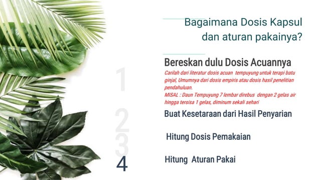 pendekatan konversi dosis bahan alam farmasi | PDF
