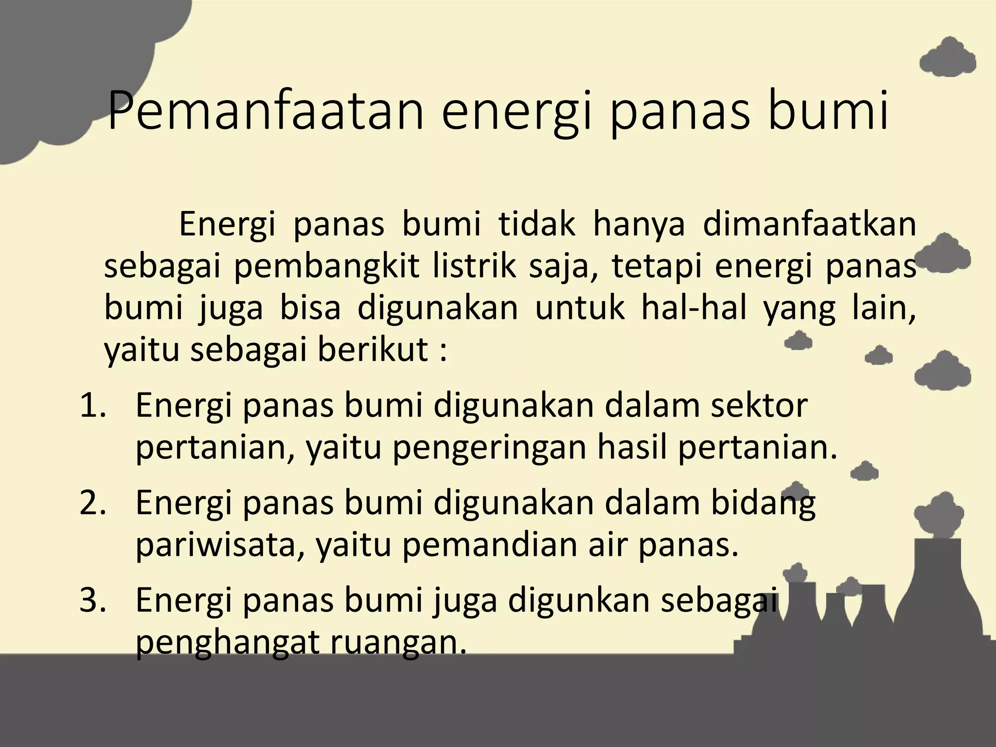 Konversi energi panas bumi | PPTX