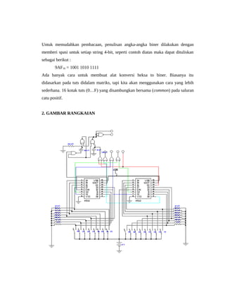 Konverter heksadesimal-ke-biner | DOC