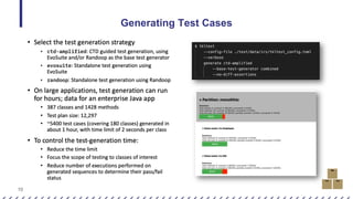 Tackle-test: An Automatic Unit-level Test Case Generator | PPTX