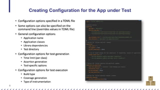 Tackle-test: An Automatic Unit-level Test Case Generator | PPT