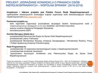 Konwencja o prawach osób z niepełnosprawnością k. boguszewska | PPTX | Government Support and ...