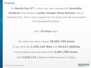 The power of social media: The Kony story | PDF | Social Networking ...