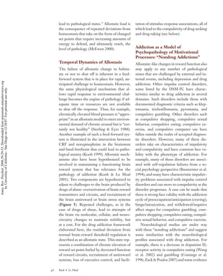 Appetitive vs Aversive Motivation in Addiction | PDF