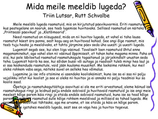 Kool, kus lugemine loeb | PPT