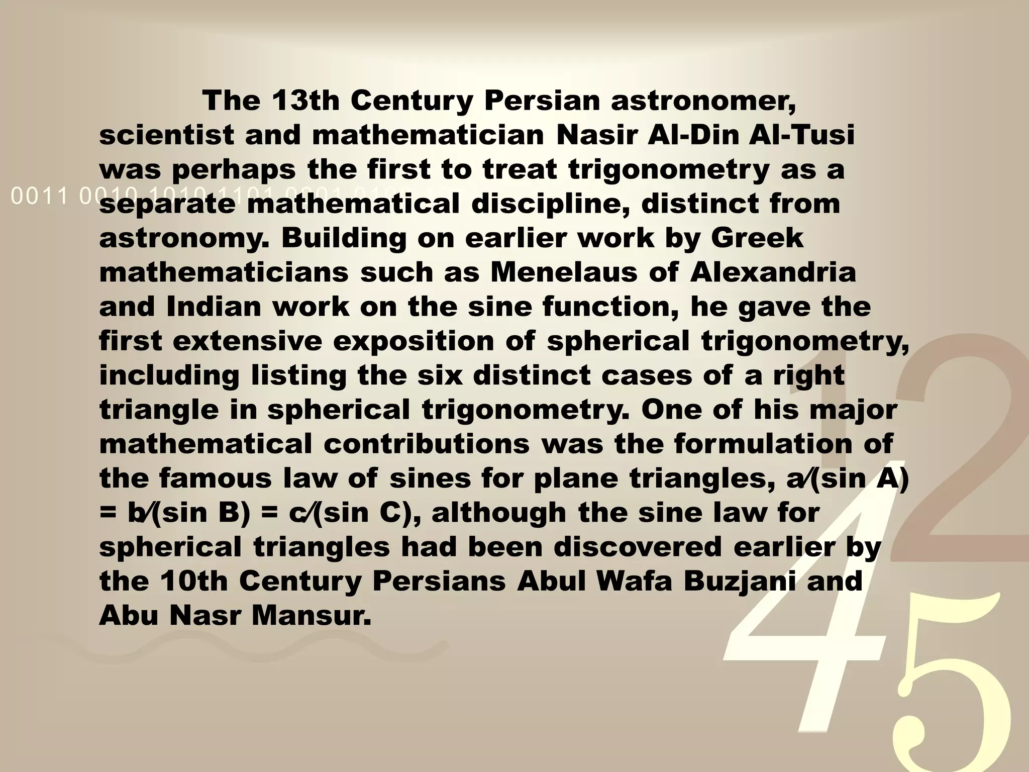 Mathematics of the early Islamic culture | PDF