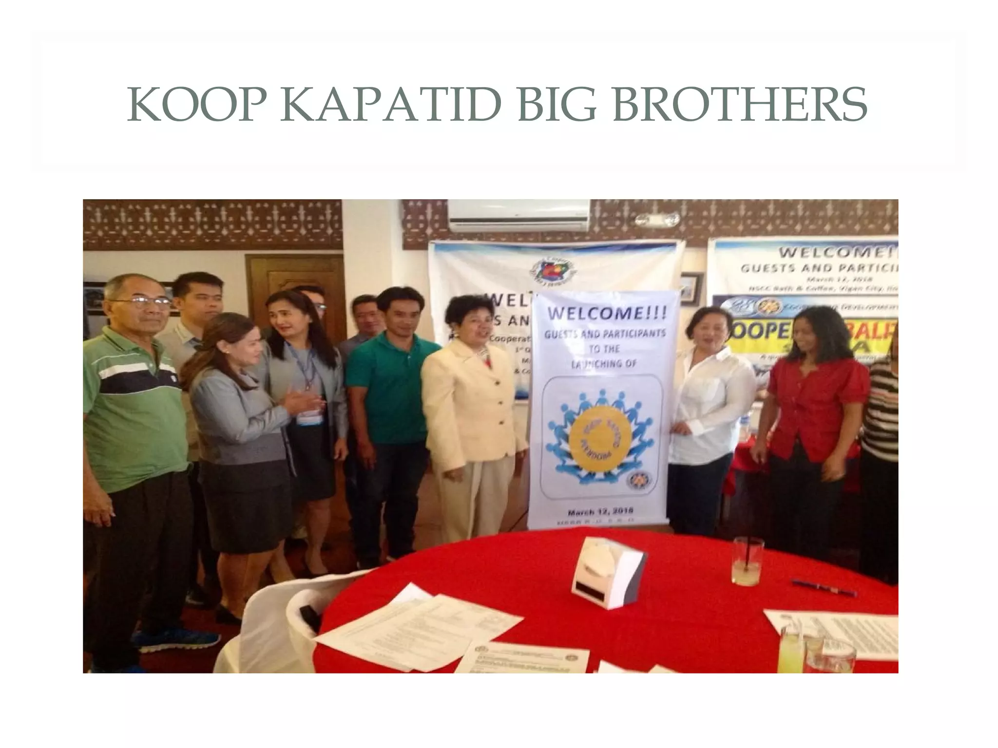 Koop kapatid Launching | PPT | Business | Business and Finance