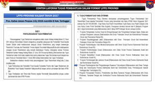 Koordinasi LPPD dalam Pembangunan Daerah Tertinggal | PDF