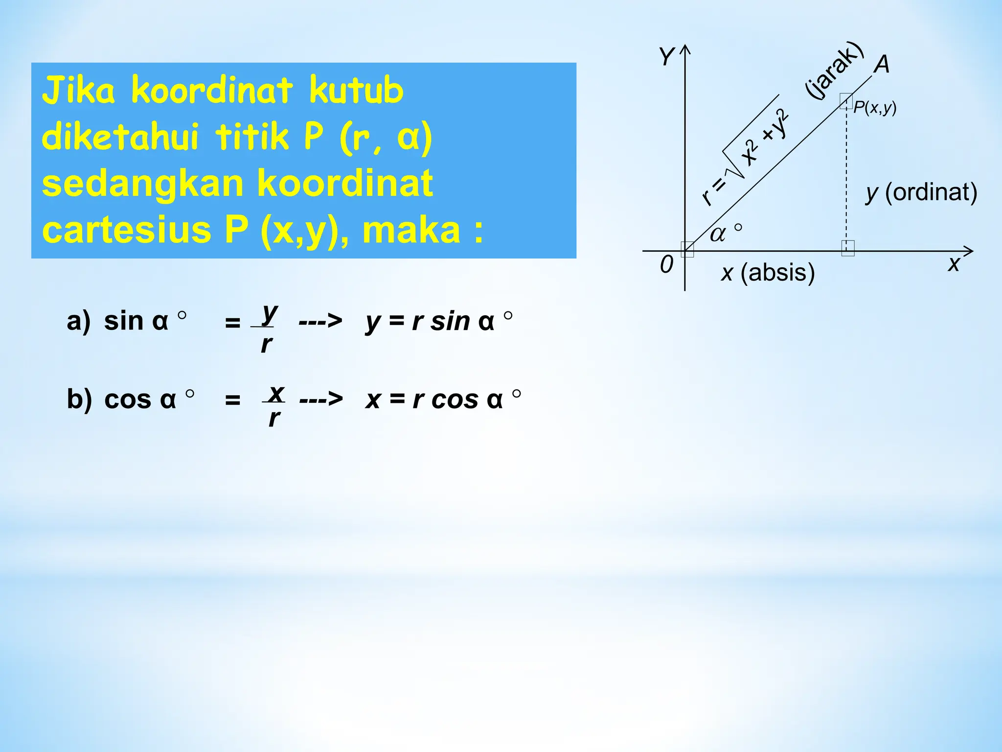 koordinat cartesius dan kutub.ddddddddppt | PPT