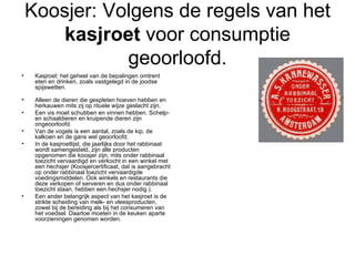 Koosjer | PPT