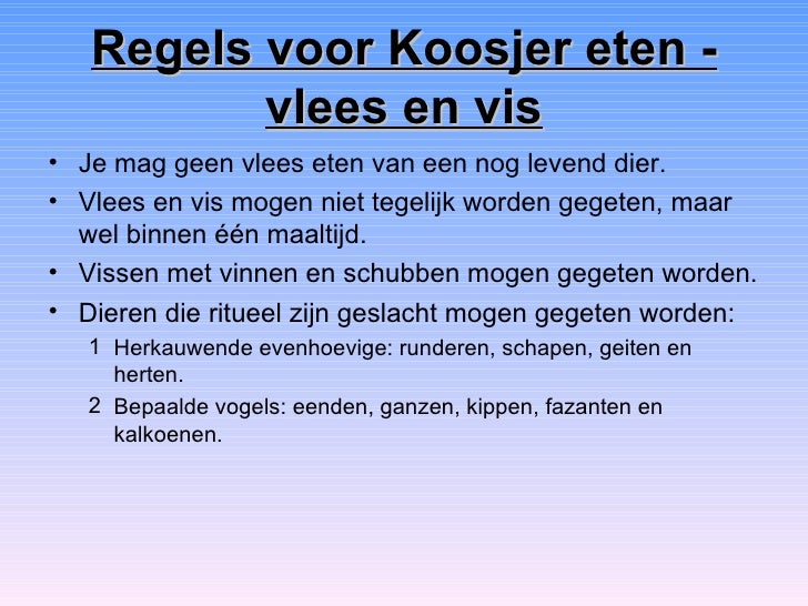 Koosjer Presentatie