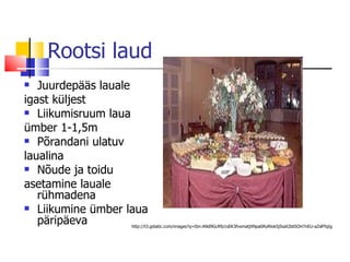 Koosviibimiste korraldamine esitlus | PPT