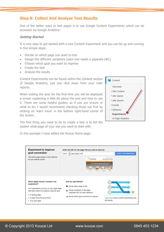 Conversion Rate Optimisation Guide | PDF | Web Development | Internet