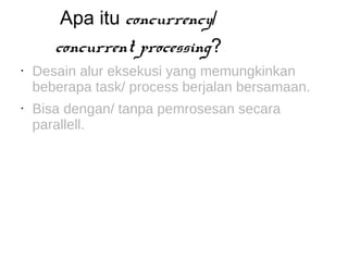 Implementasi Concurrency dan Parallellism di Python | ODP