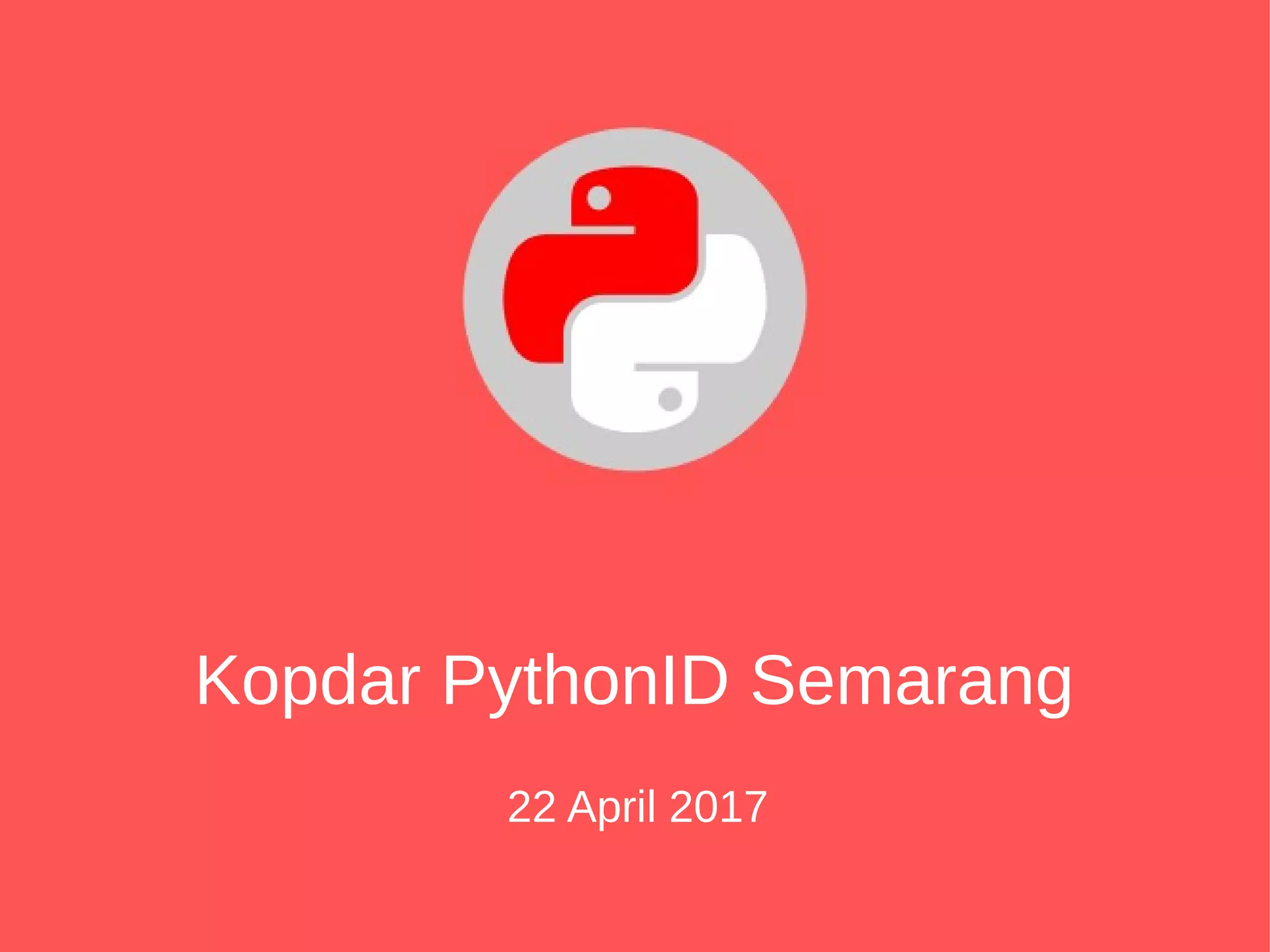 Membuat Aplikasi GUI dengan Python | PPT