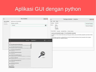 Membuat Aplikasi GUI dengan Python | ODP