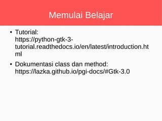 Membuat Aplikasi GUI dengan Python | ODP