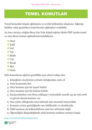 Kopek Egitim Kitabi PDF | PDF