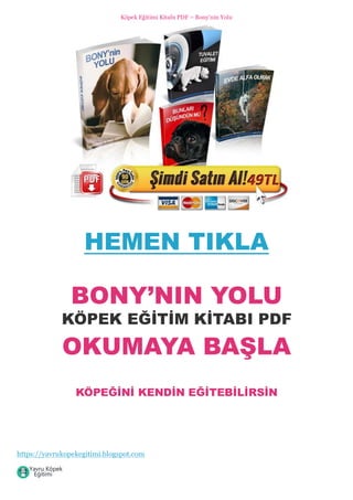 Kopek Egitim Kitabi PDF | PDF