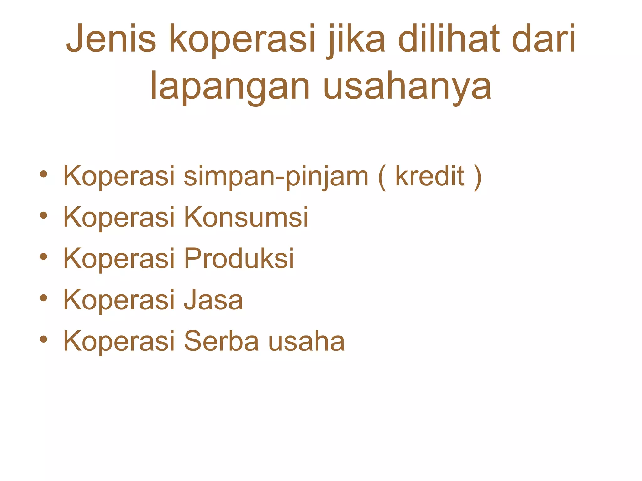Koperasi | PPT