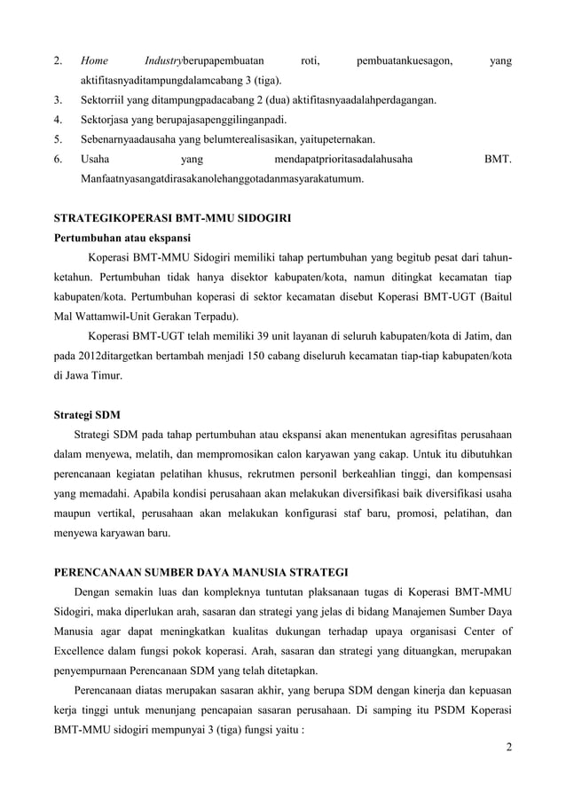 Koperasi bmt 2010 | DOCX