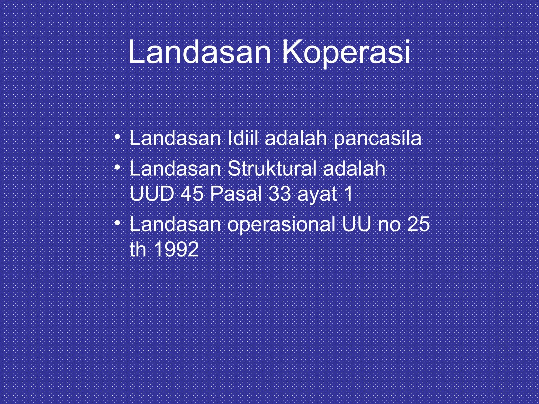 Perkembangan Koperasi di dari masa ke masa Indonesia.ppt