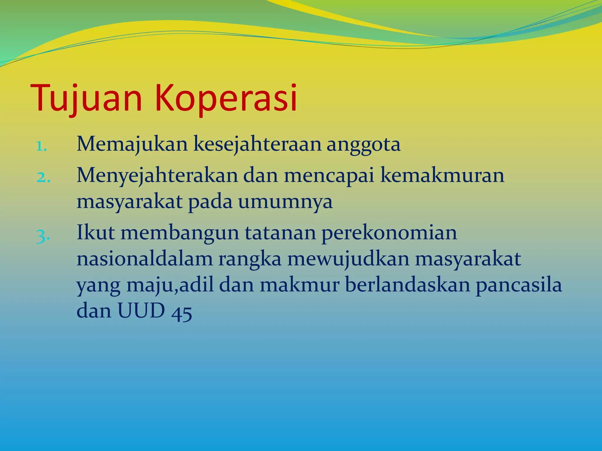 Koperasi Indonesia Kelas X Semester 2 | PPT