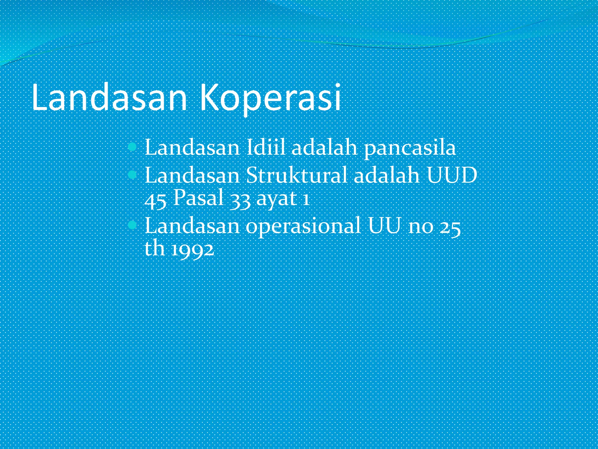Koperasi Indonesia Kelas X Semester 2 | PPT